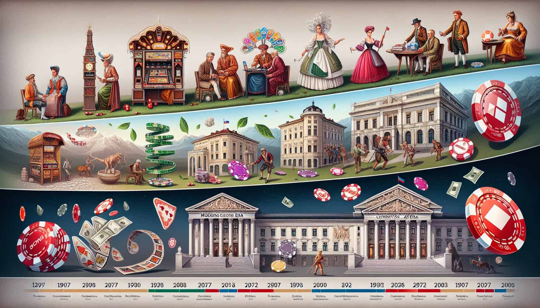 Kako se je kockanje razvijalo skozi zgodovino Slovenije? - Enstroj.si